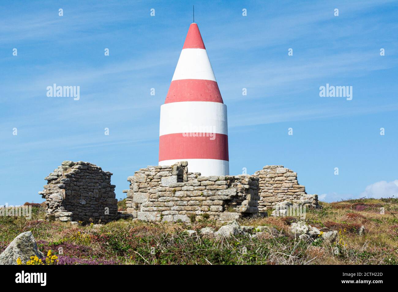 The Daymark and the remains of a Napoleonic era Admiralty signal ...