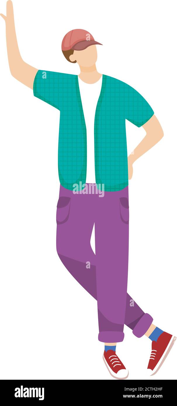 Legs Crossed Standing Stock Vector Images - Alamy