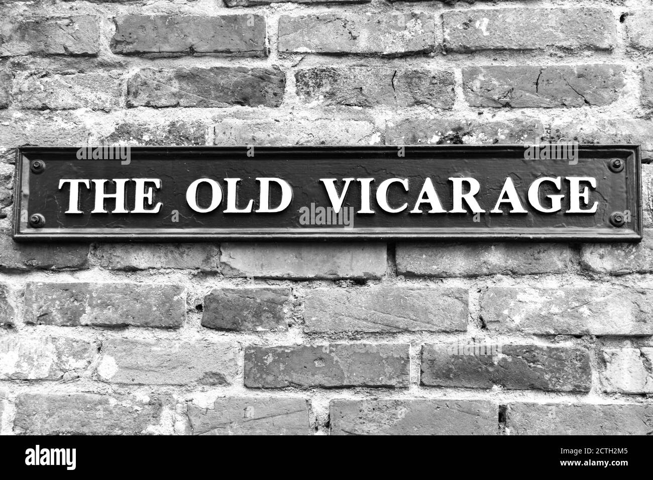 The old vicarage sign hi-res stock photography and images - Alamy