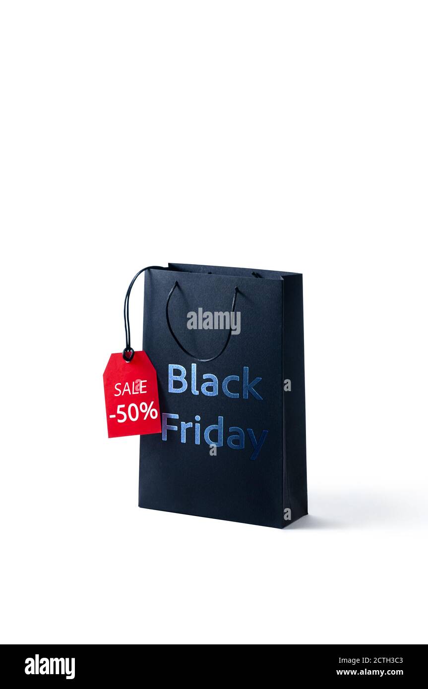 Shopping bag card text Cut Out Stock Images & Pictures - Alamy