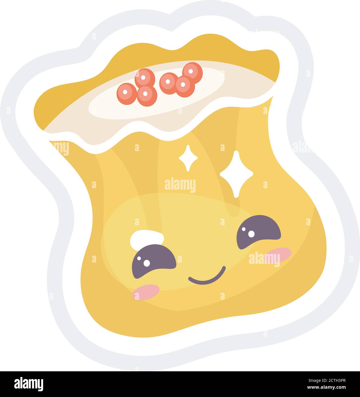 Chinese dumpling cute kawaii vector character Stock Vector Image & Art ...