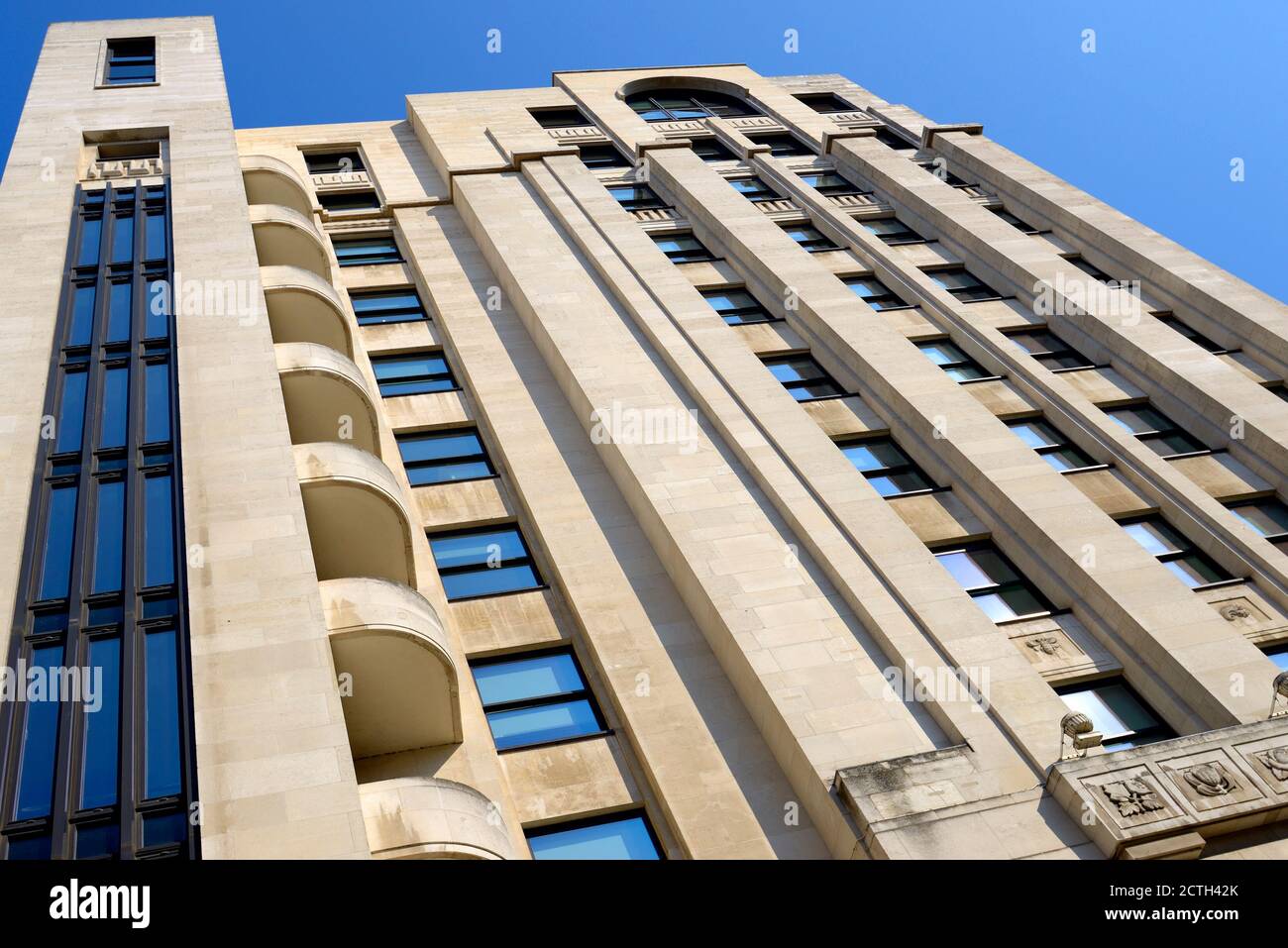 London, England, UK. New Adelphi Building, Adam Street / Victoria ...