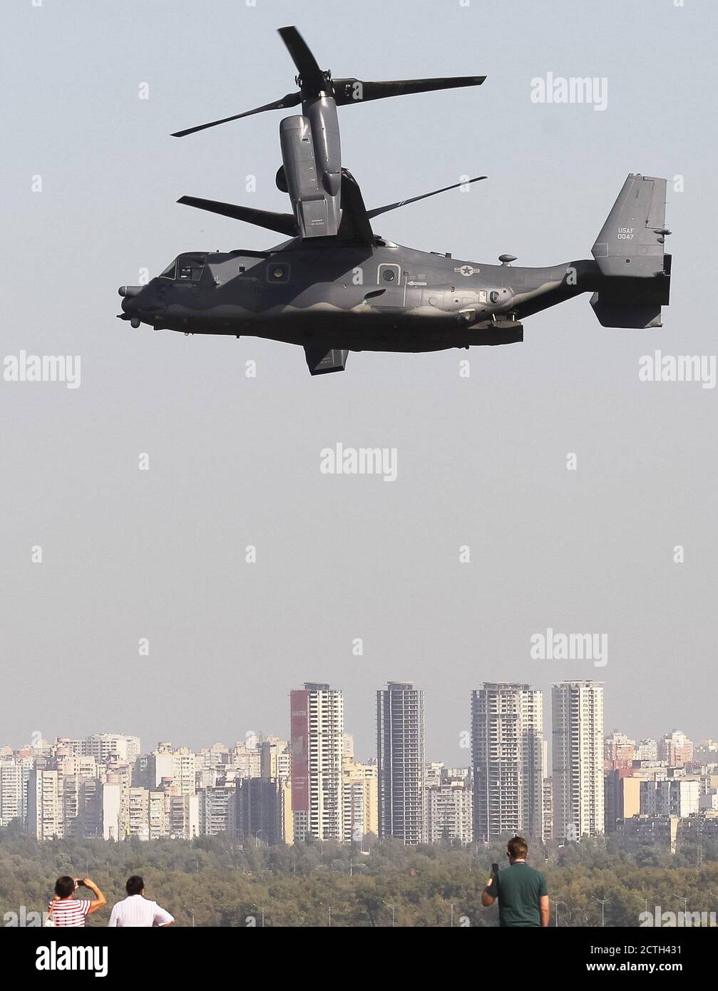 Kiev, Ukraine. 23rd Sep, 2020. A U.S. CV-22B Osprey tilt-rotor US ...
