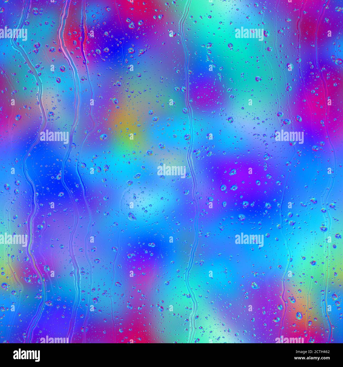 Seamless rain drop water repeat pattern on blur Stock Photo - Alamy