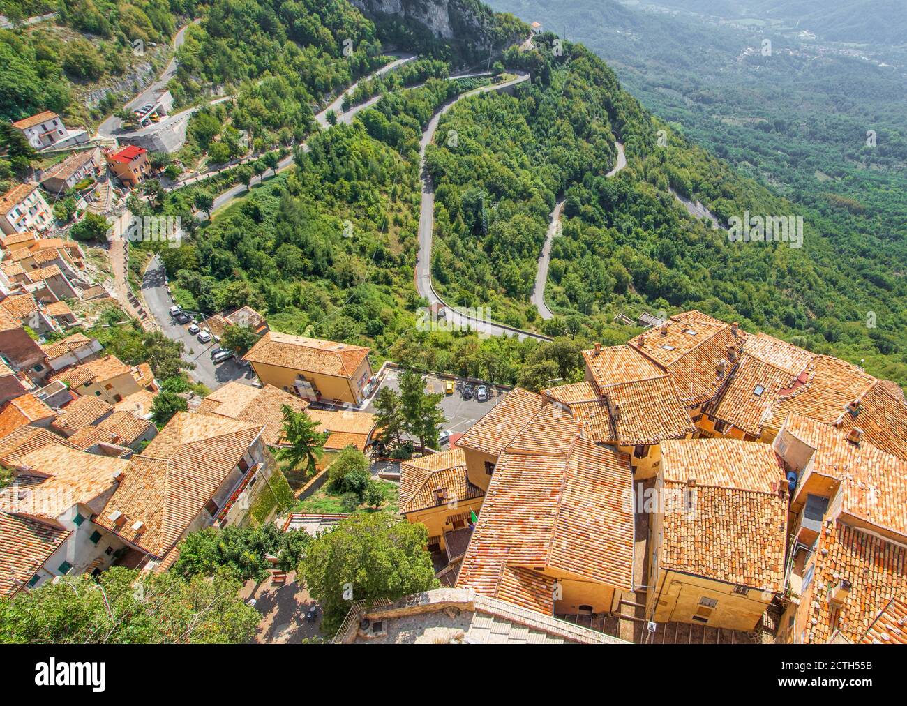 One of the most picturesque villages of the Apennine Mountains, Cervara ...