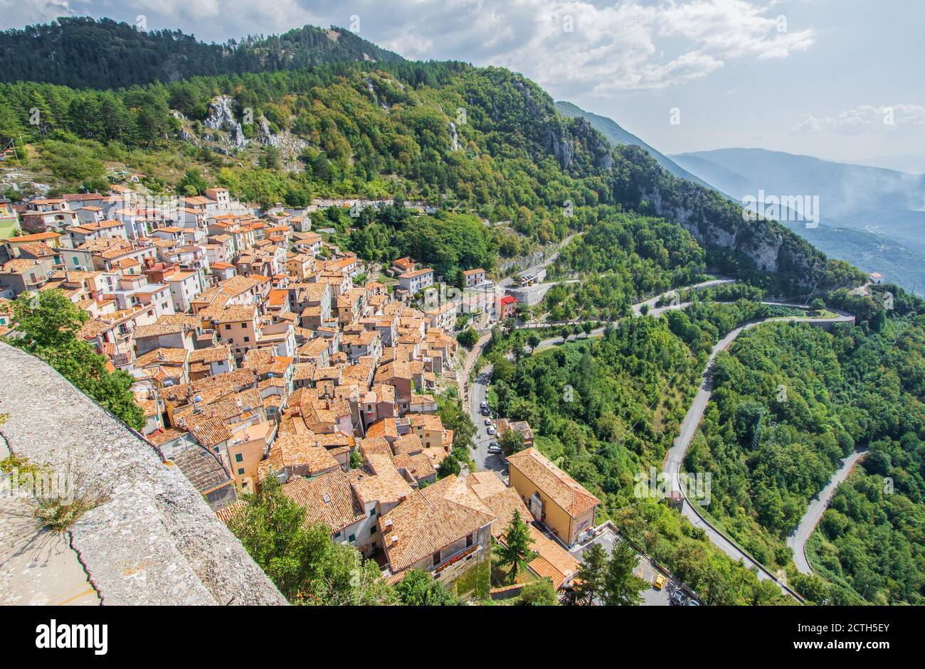 One of the most picturesque villages of the Apennine Mountains, Cervara ...