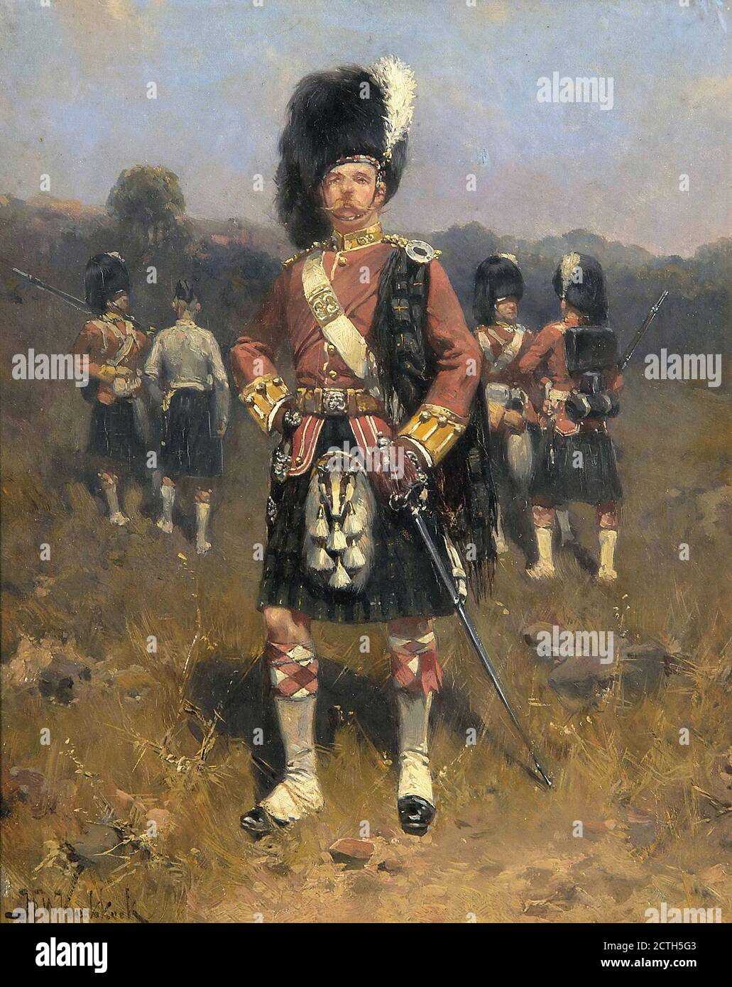 Koekkoek Hermanus Willem - Argyle and Southern Highlanders - Dutch ...