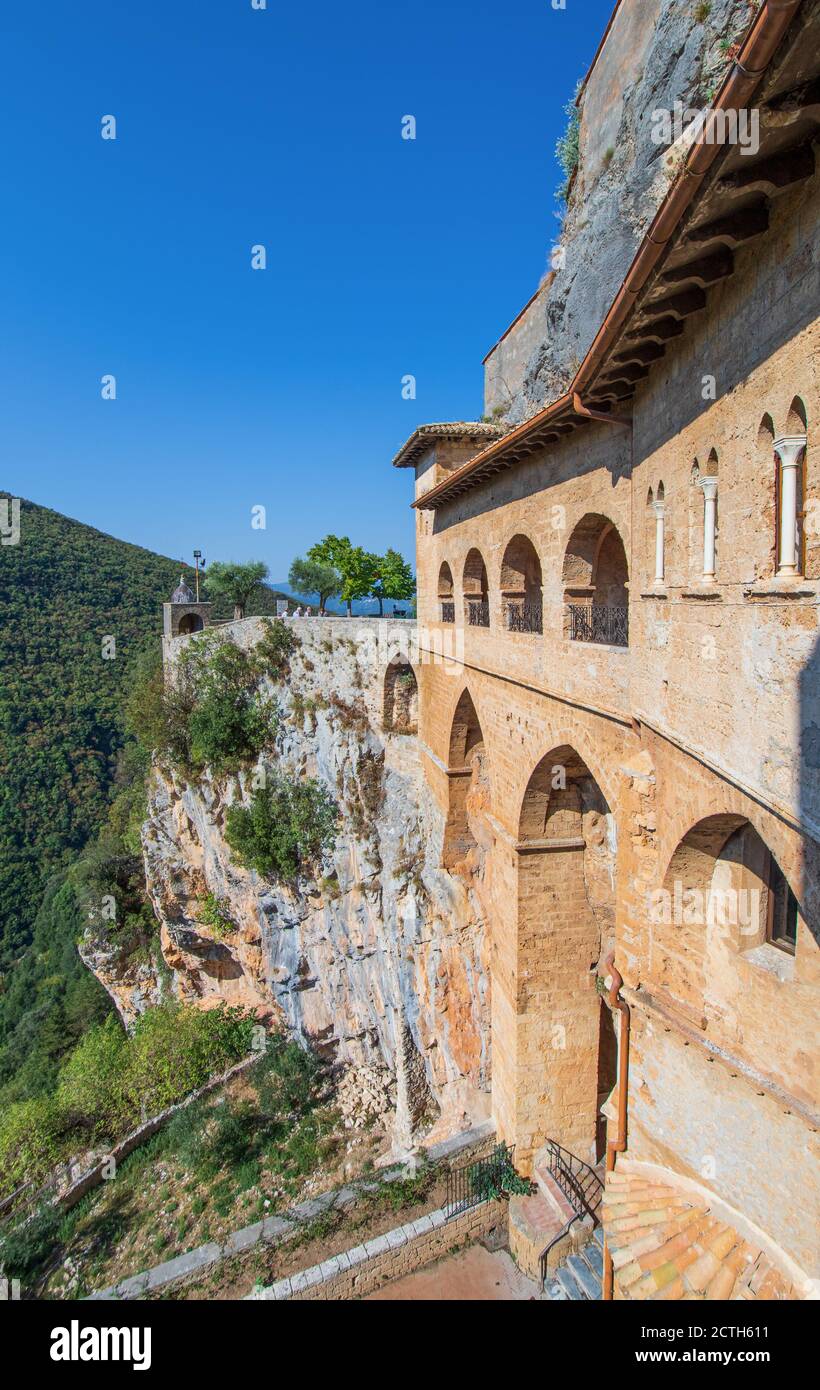 Main sight of Subiaco and one of the most beautiful Benedictine ...