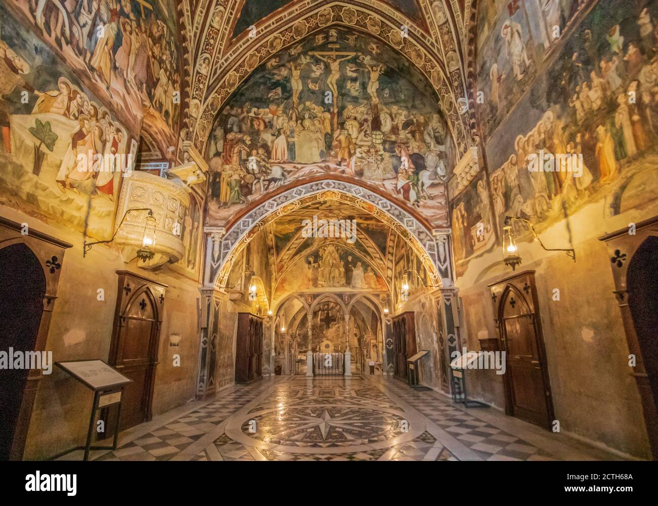 Main sight of Subiaco and one of the most beautiful Benedictine ...