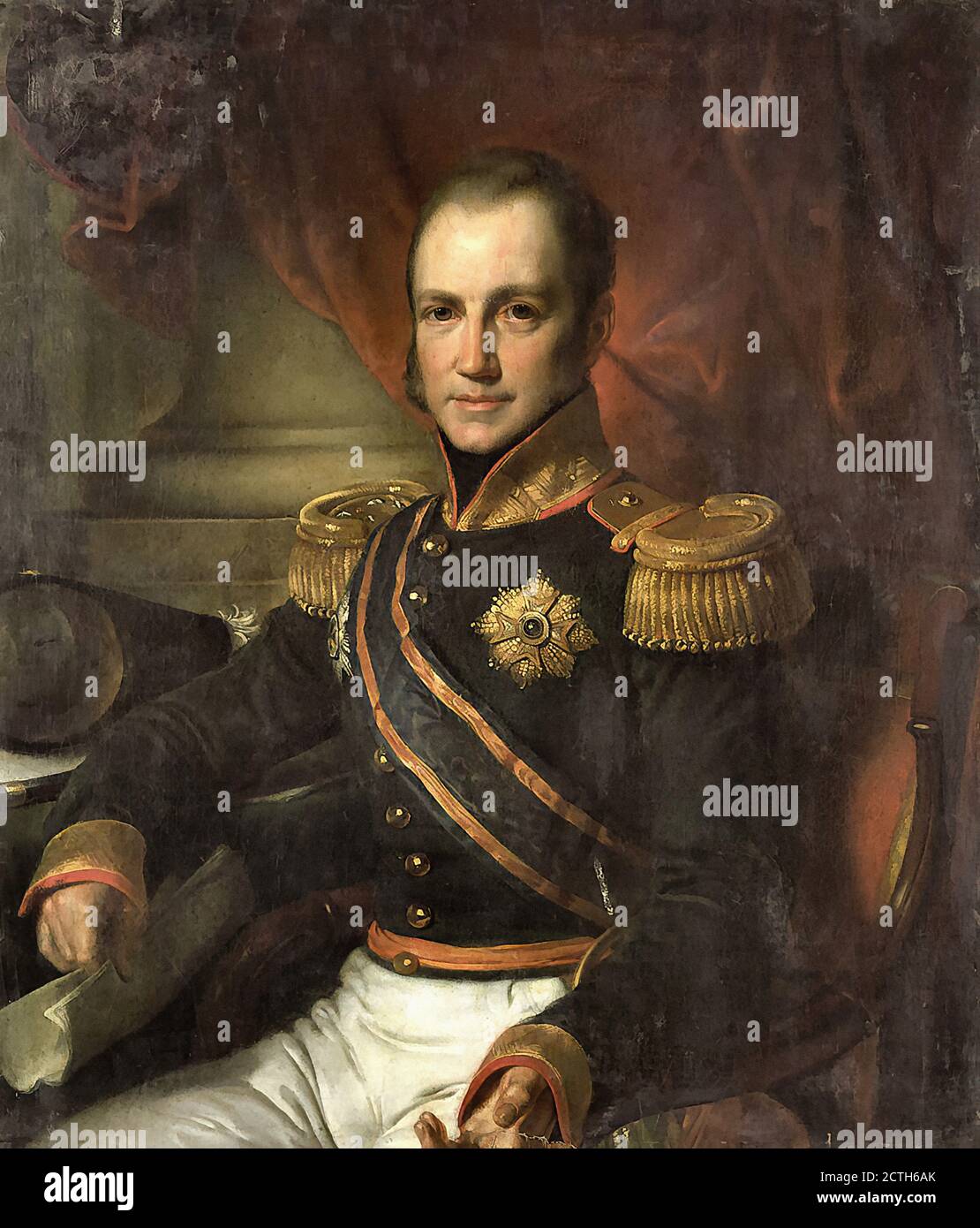 Godart alexander gerard philip baron van der capellen hi-res stock ...