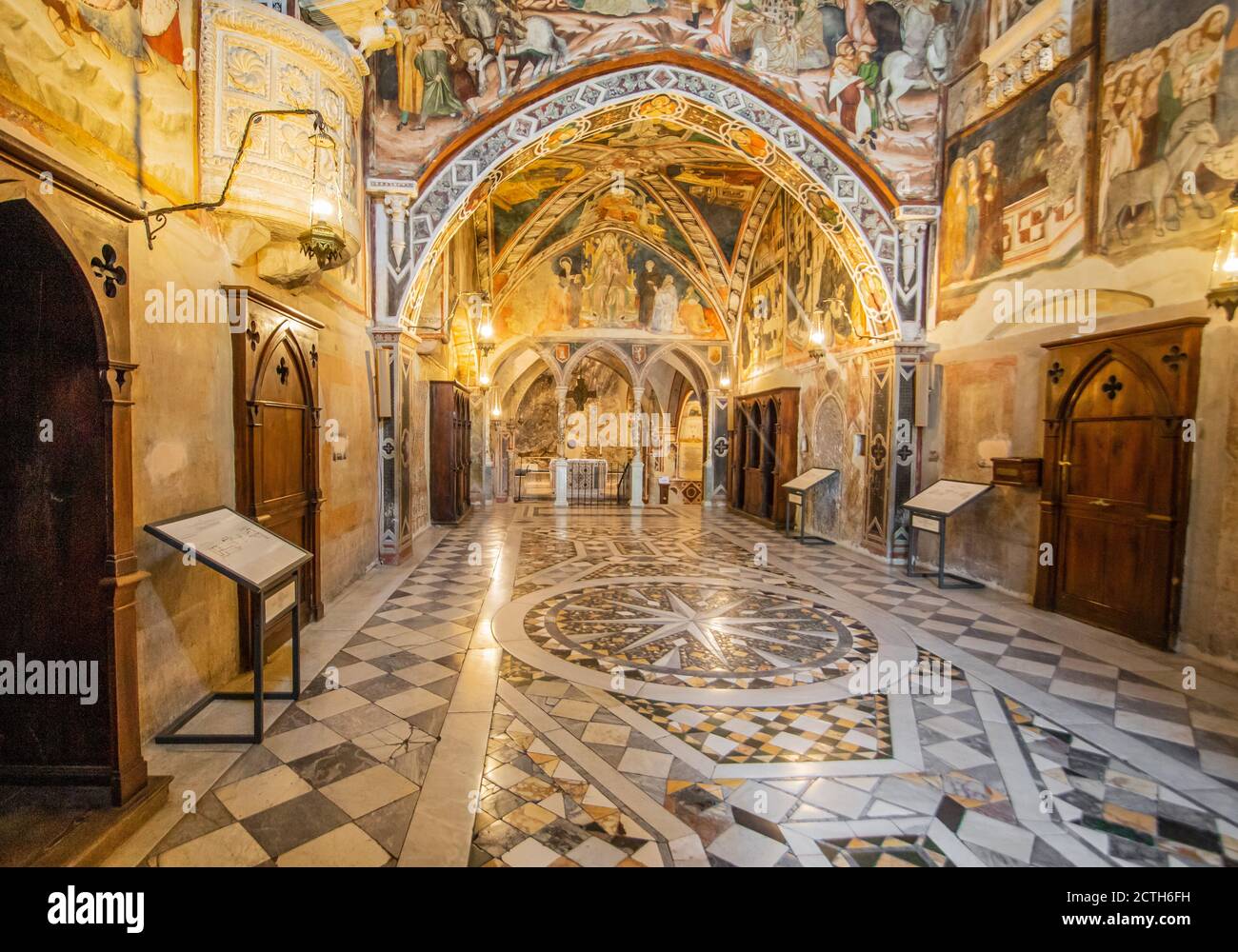Main sight of Subiaco and one of the most beautiful Benedictine ...