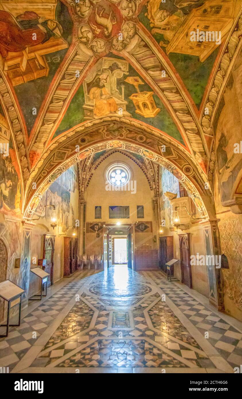 Main sight of Subiaco and one of the most beautiful Benedictine ...