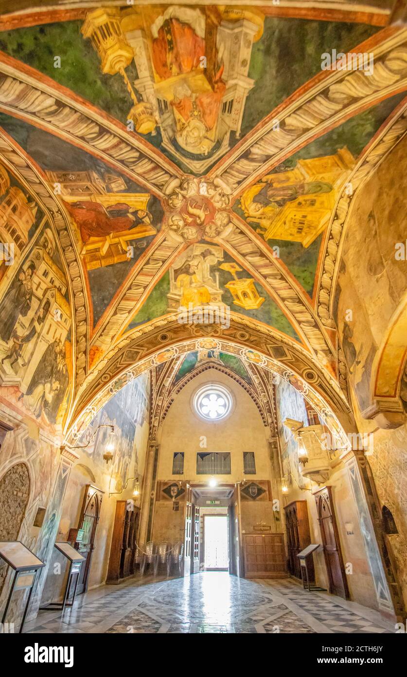 Main sight of Subiaco and one of the most beautiful Benedictine ...