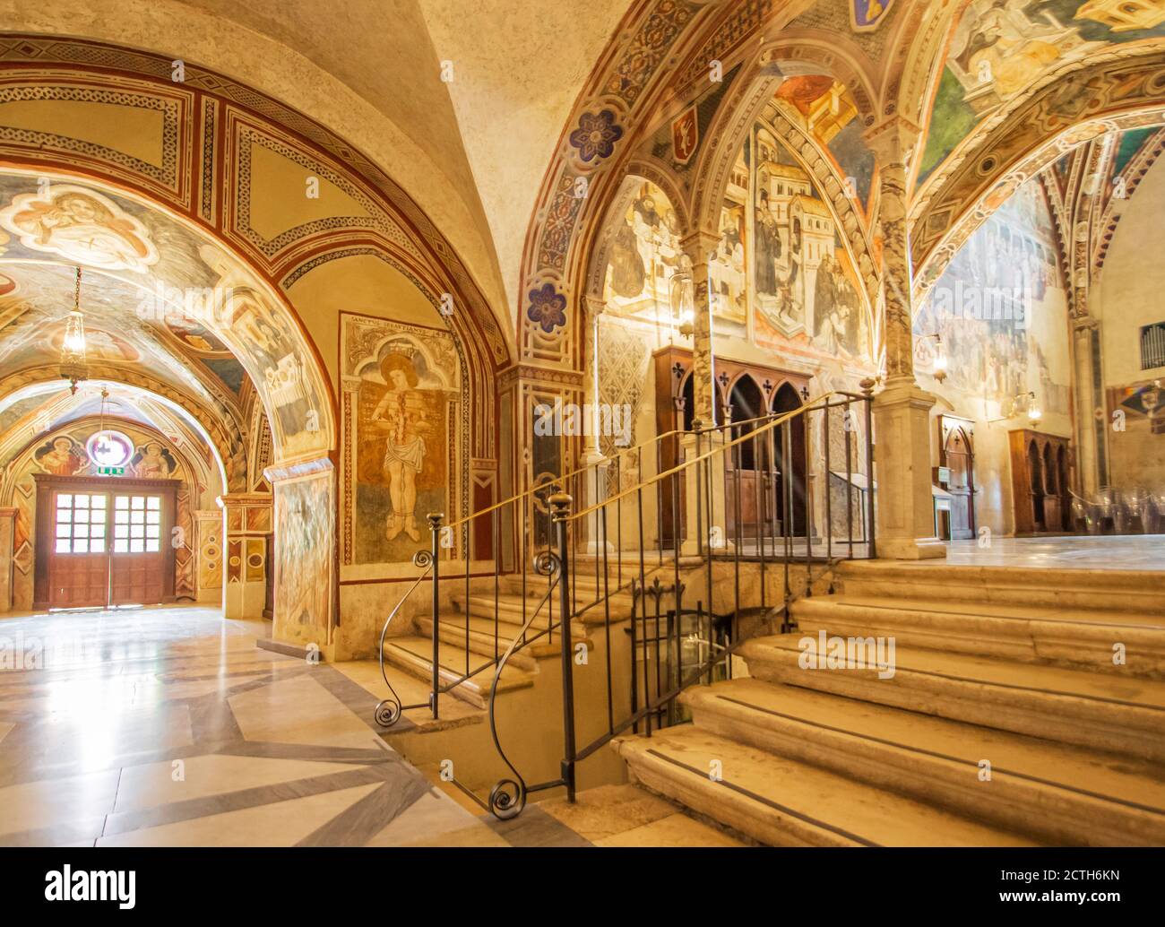 Main sight of Subiaco and one of the most beautiful Benedictine ...