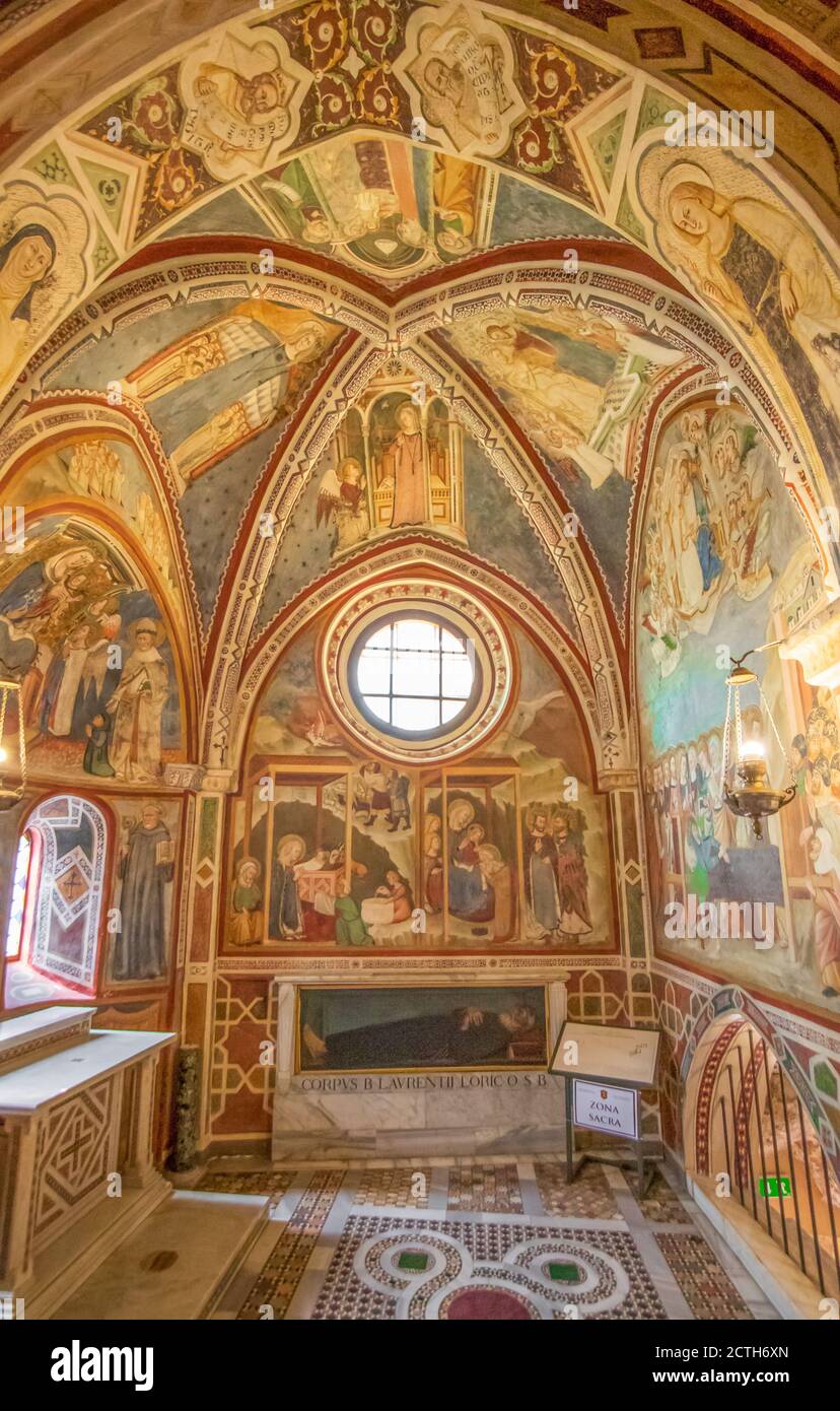 Main sight of Subiaco and one of the most beautiful Benedictine ...