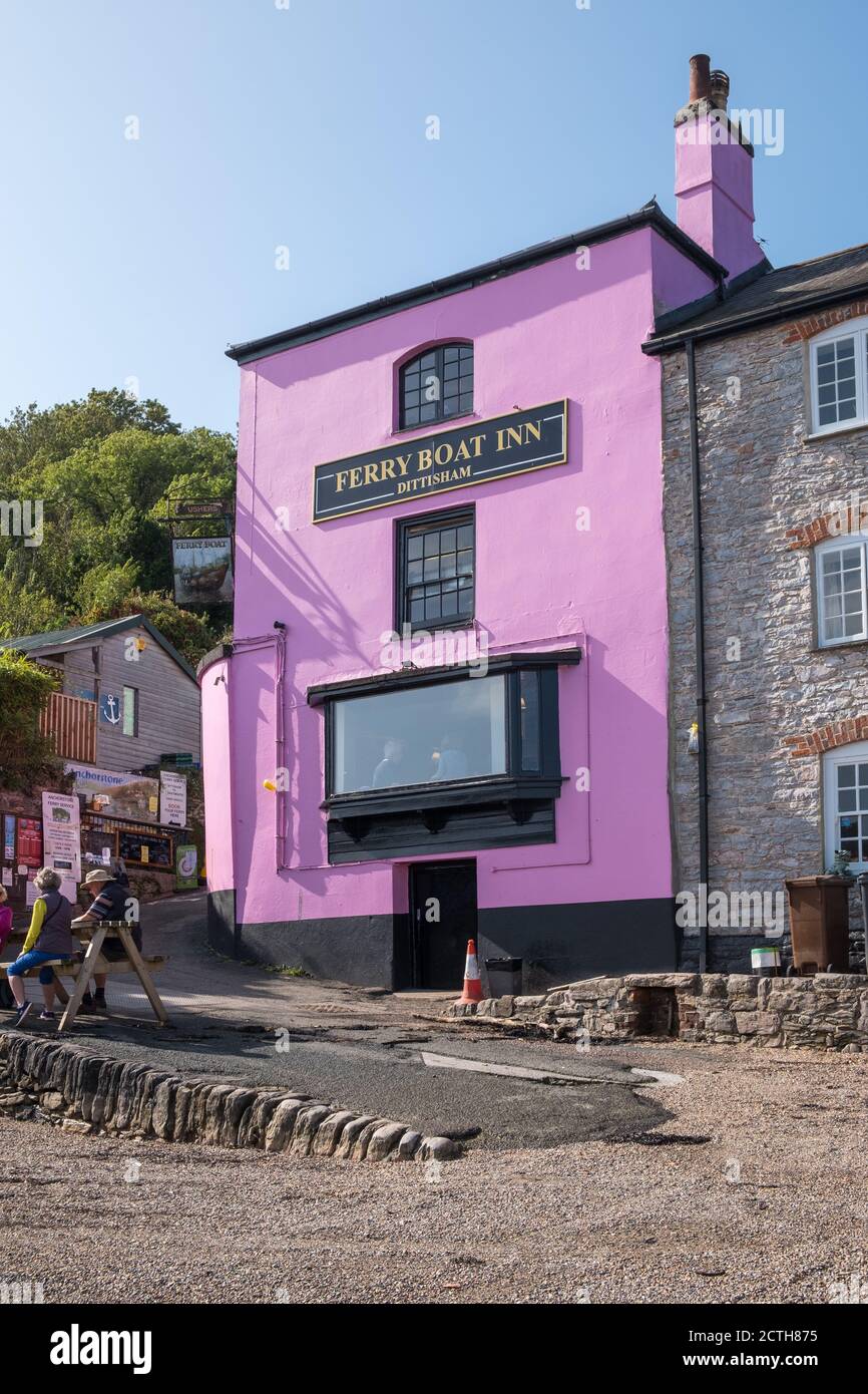 Pub dittisham devon hi-res stock photography and images - Alamy