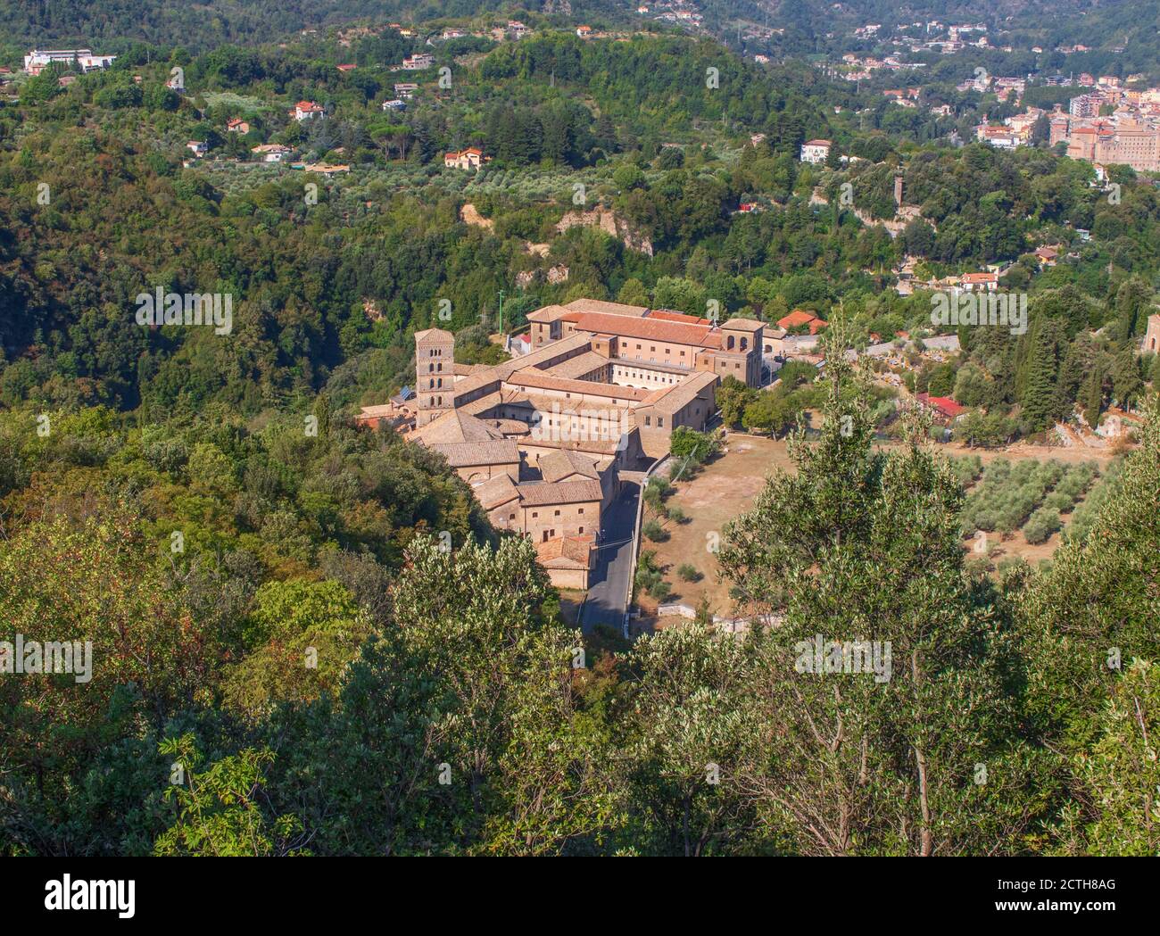 Subiaco, Italy - one of the 12 monasteries founded in Subiaco by ...