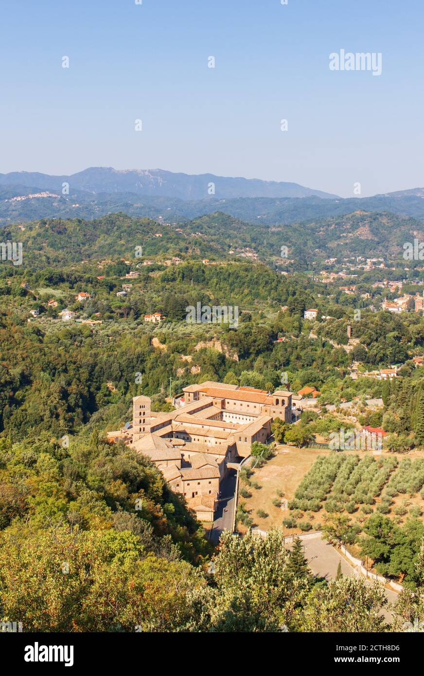 Subiaco, Italy - one of the 12 monasteries founded in Subiaco by ...