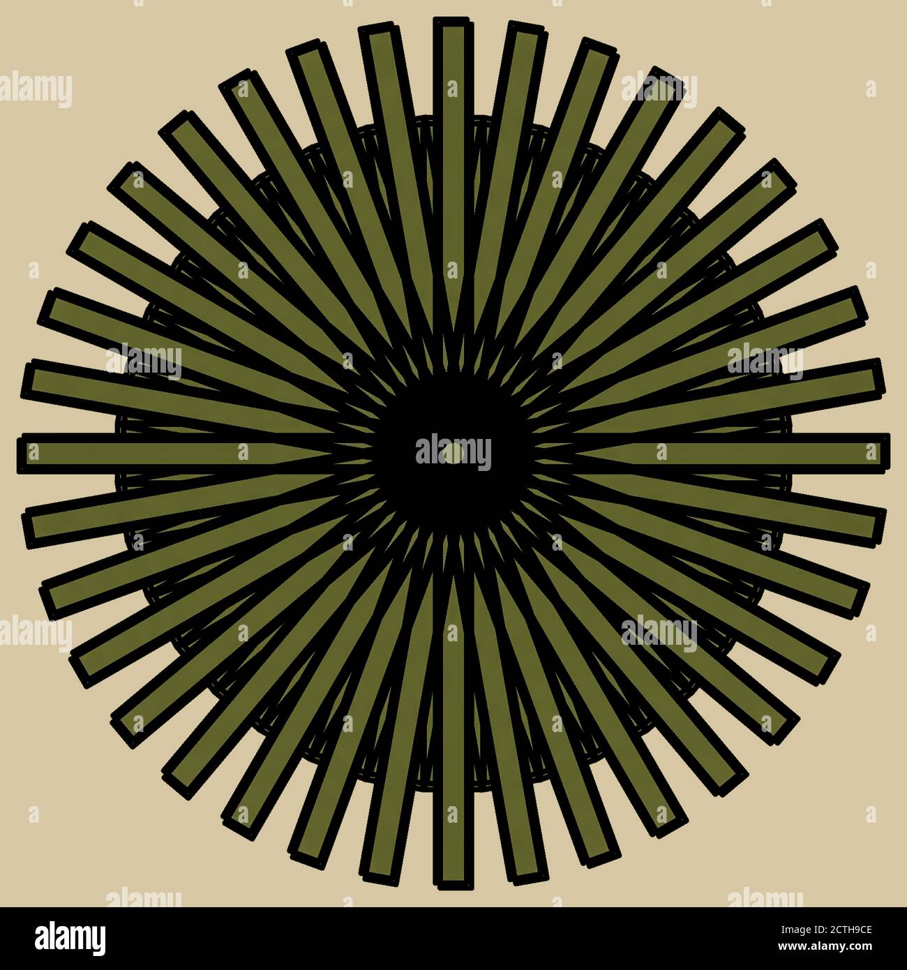 Colorful circular spikes design abstract images for multipurpose use ...