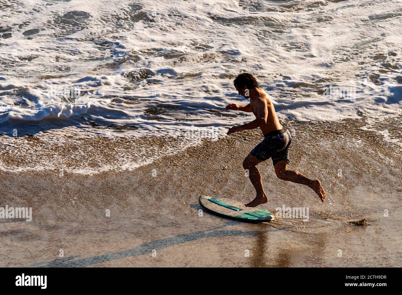 Zuma beach malibu surfing hi-res stock photography and images - Alamy