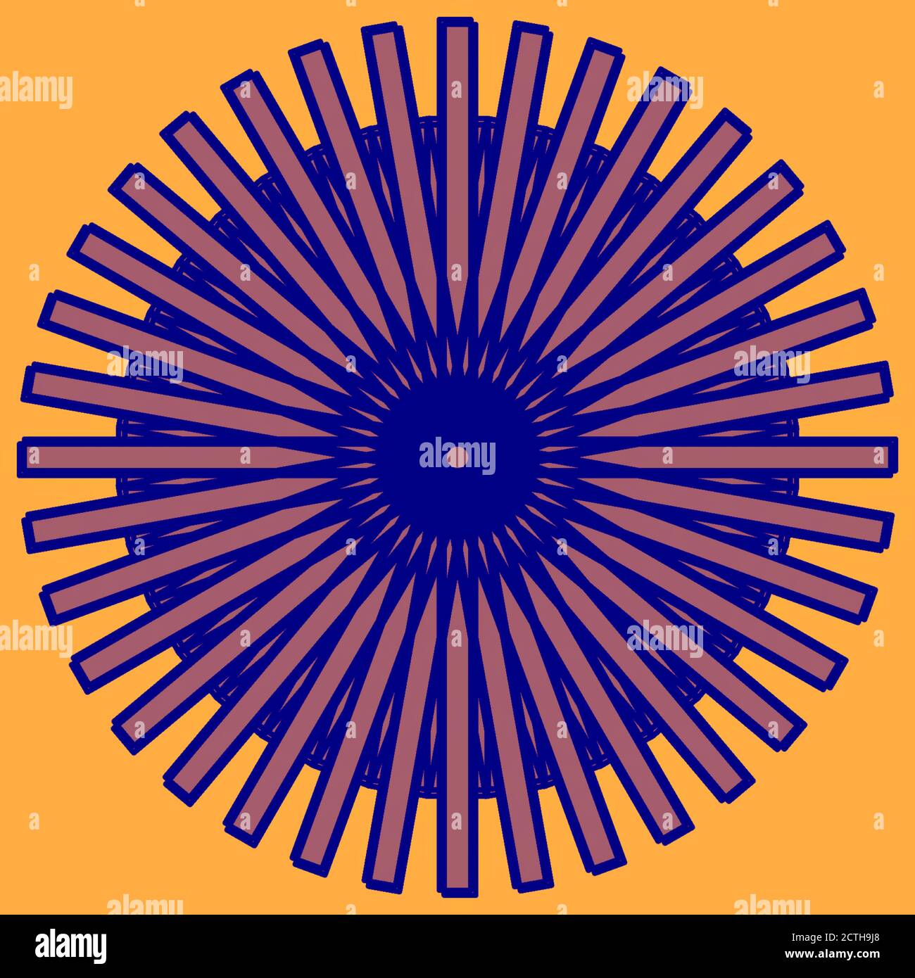 Colorful circular spikes design abstract images for multipurpose use ...
