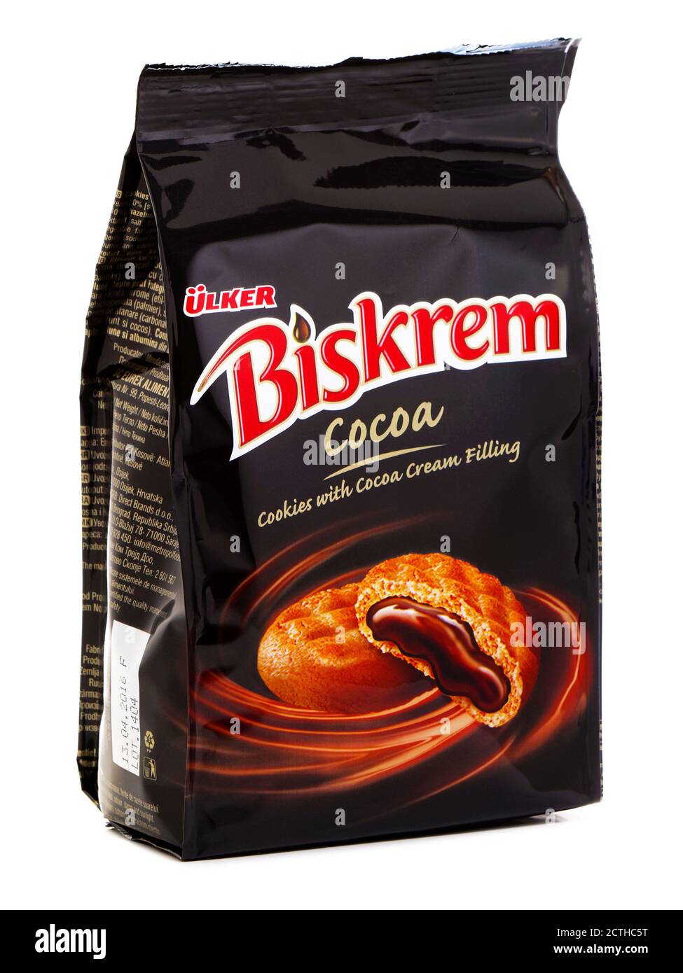 Crunch cream biscuit Cut Out Stock Images & Pictures - Alamy