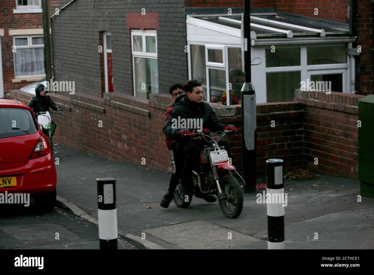Roma community in Page Hall Sheffield Stock Photo - Alamy