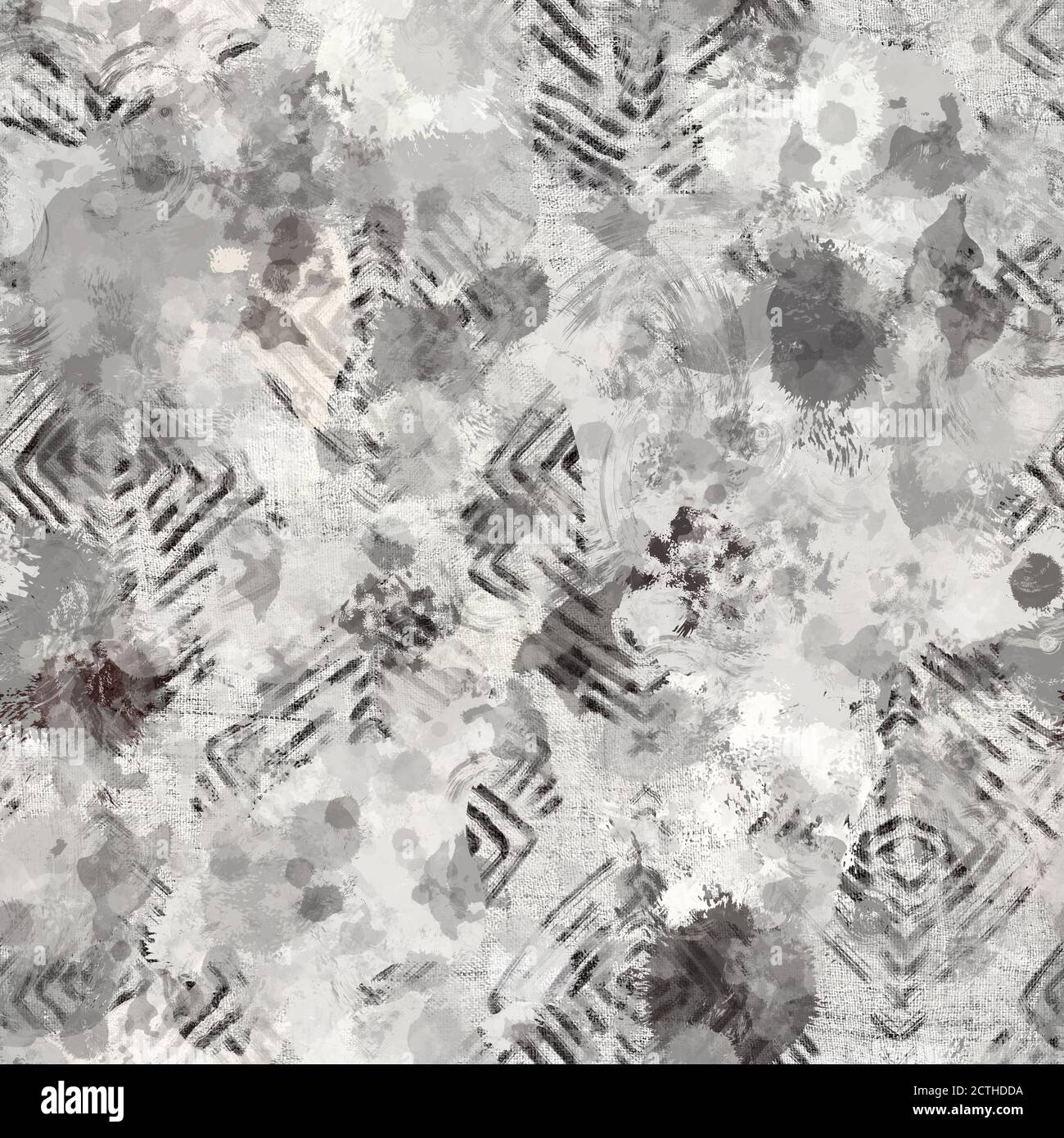 Paint splat funky splatter mess seamless pattern Stock Photo - Alamy