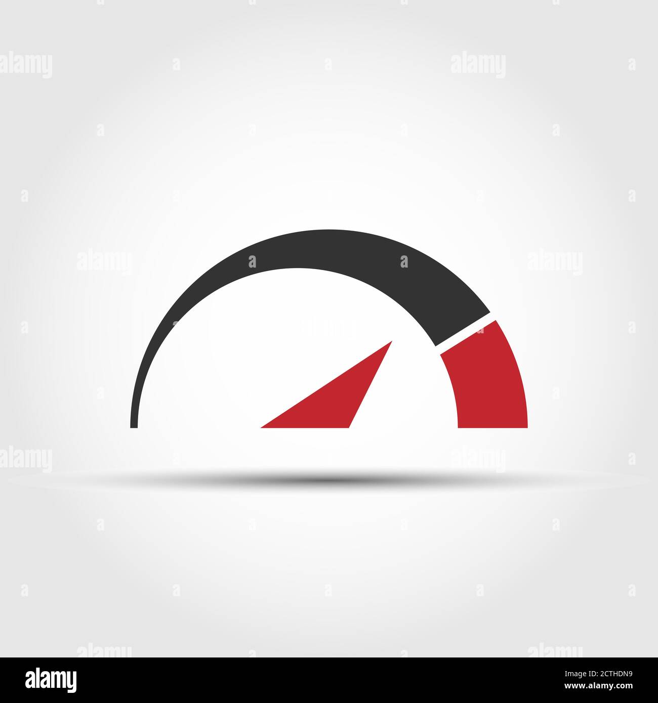 logo of the speedometer. Simple vector illustration for an icon, logo ...