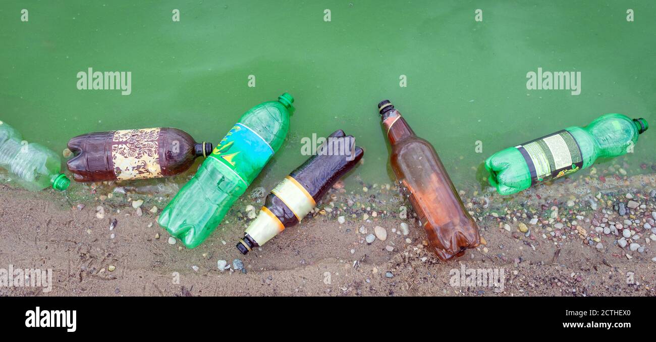 Top view Marine waste is a waste that is produced by humans that are ...
