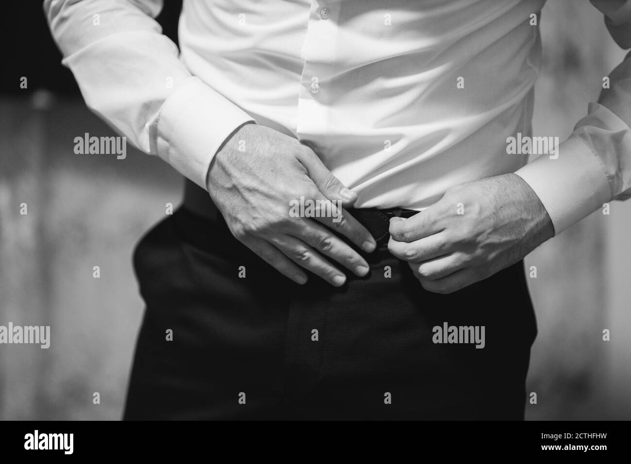 Hair dressed Black and White Stock Photos & Images - Alamy