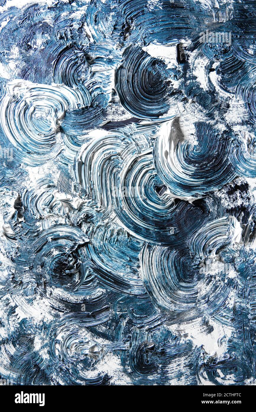 Storm Painting Abstract