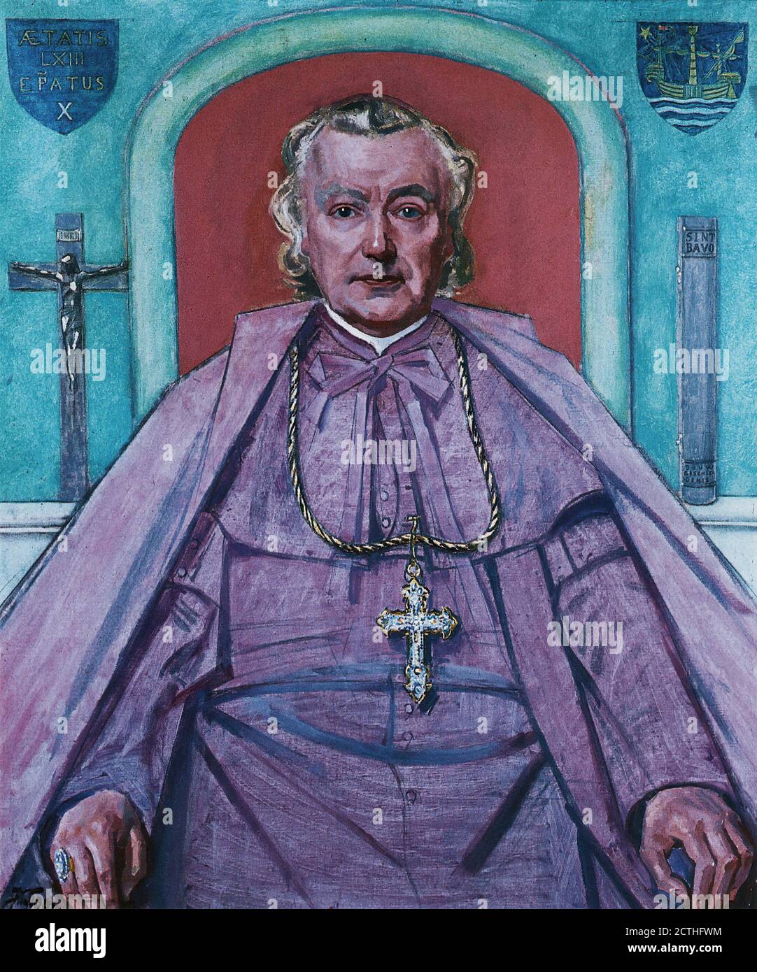 Toorop Jan - Augustinus Josephus Callier - Dutch School - 19th Century ...