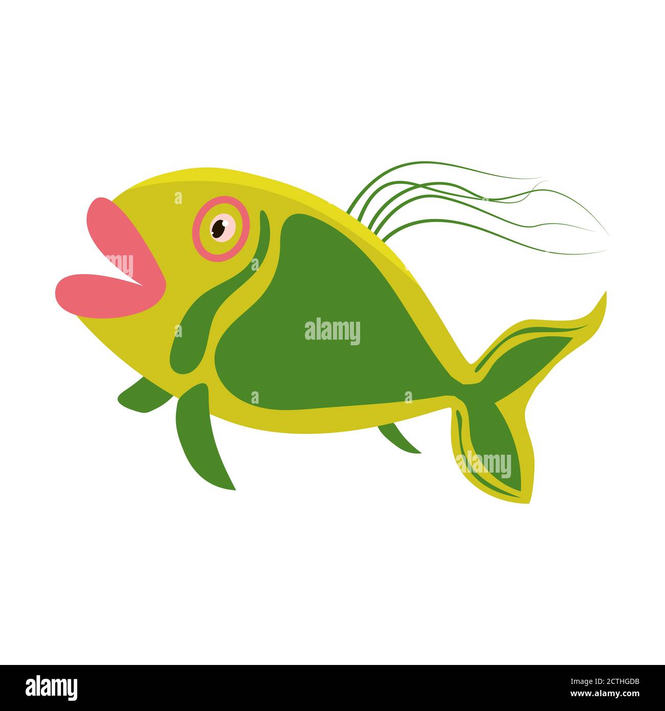 Thick red lips Stock Vector Images - Alamy