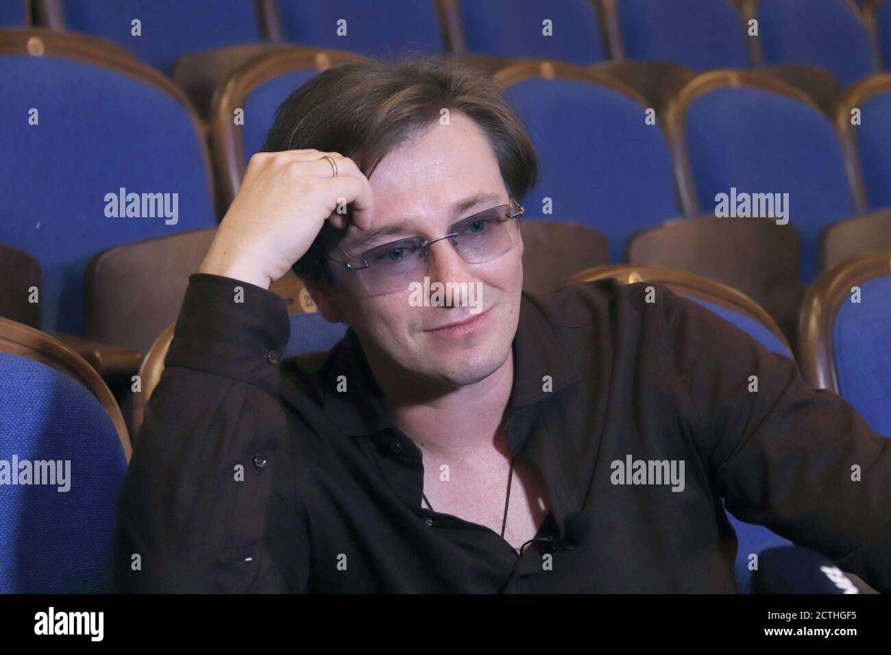 Actor Sergey Bezrukov,Актер Сергей Безруков Stock Photo - Alamy