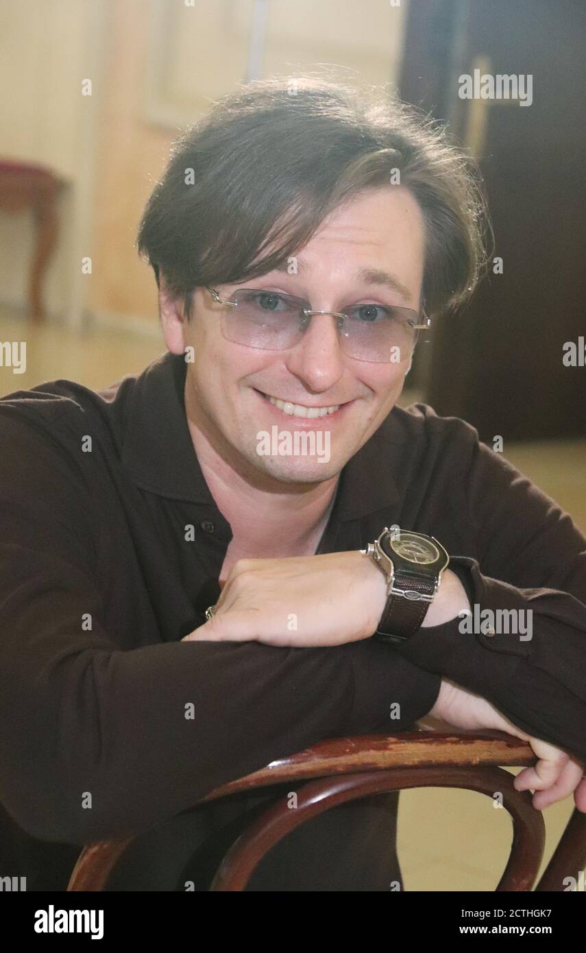 Actor Sergey Bezrukov,Актер Сергей Безруков Stock Photo - Alamy
