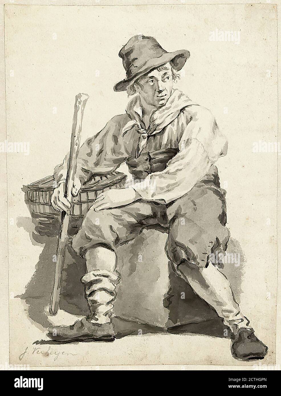 Hand met stok hi-res stock photography and images - Alamy