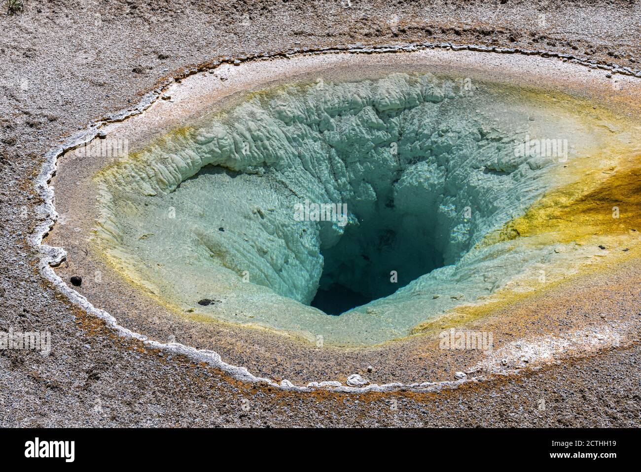 Upper geyser basin rainbow hi-res stock photography and images - Alamy