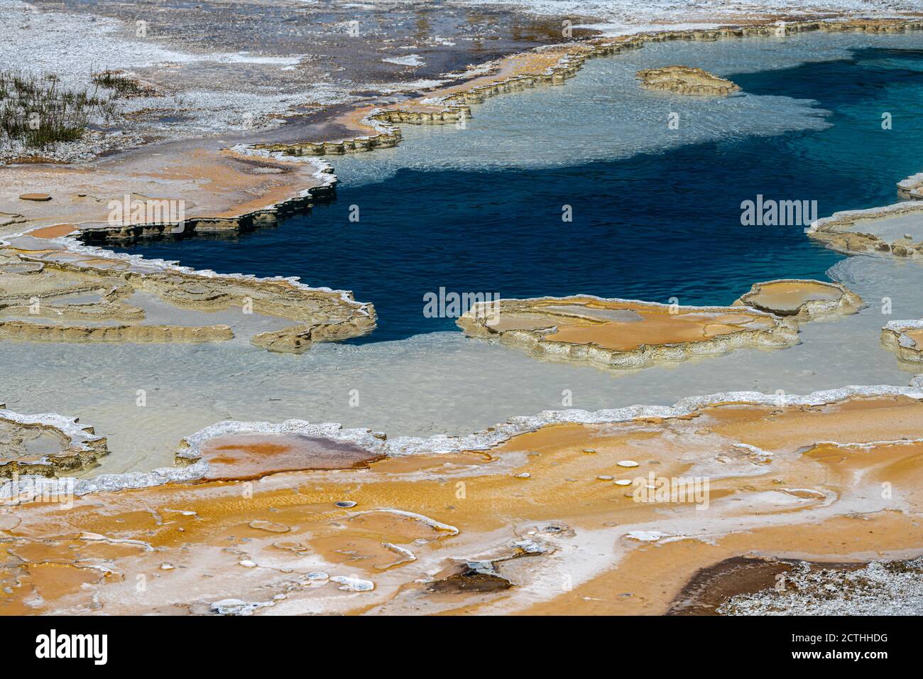 Doublet Pool, Upper Geyser Basin Area, Yellowstone National Park Stock ...