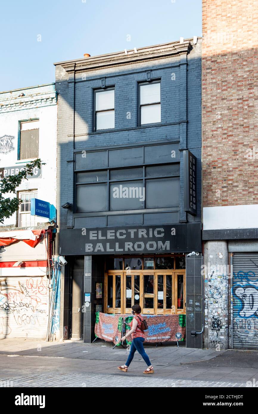 The Electric Ballroom, an iconic music venue in Camden Town, partially ...