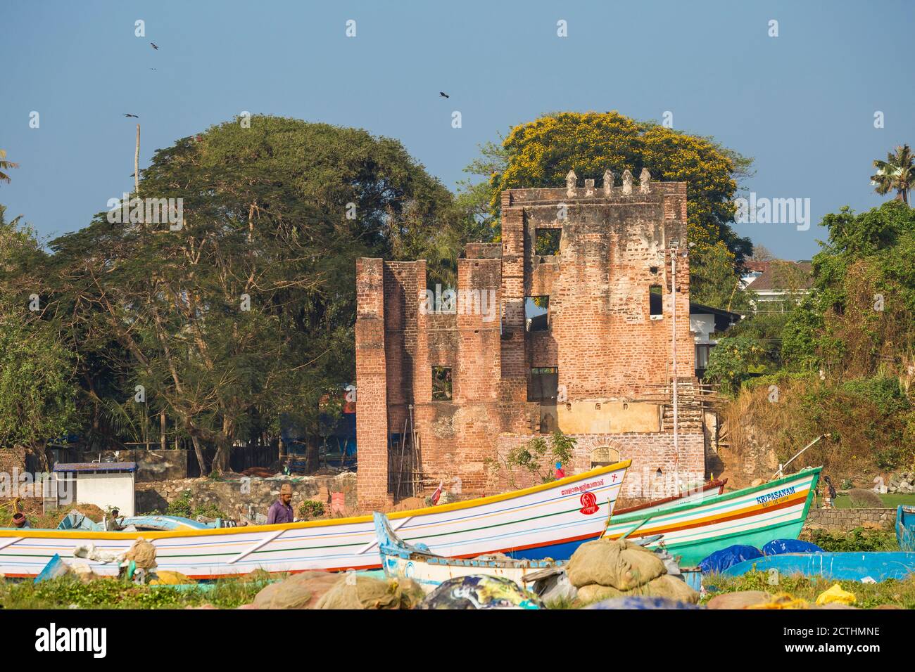Tangasseri fort hi-res stock photography and images - Alamy