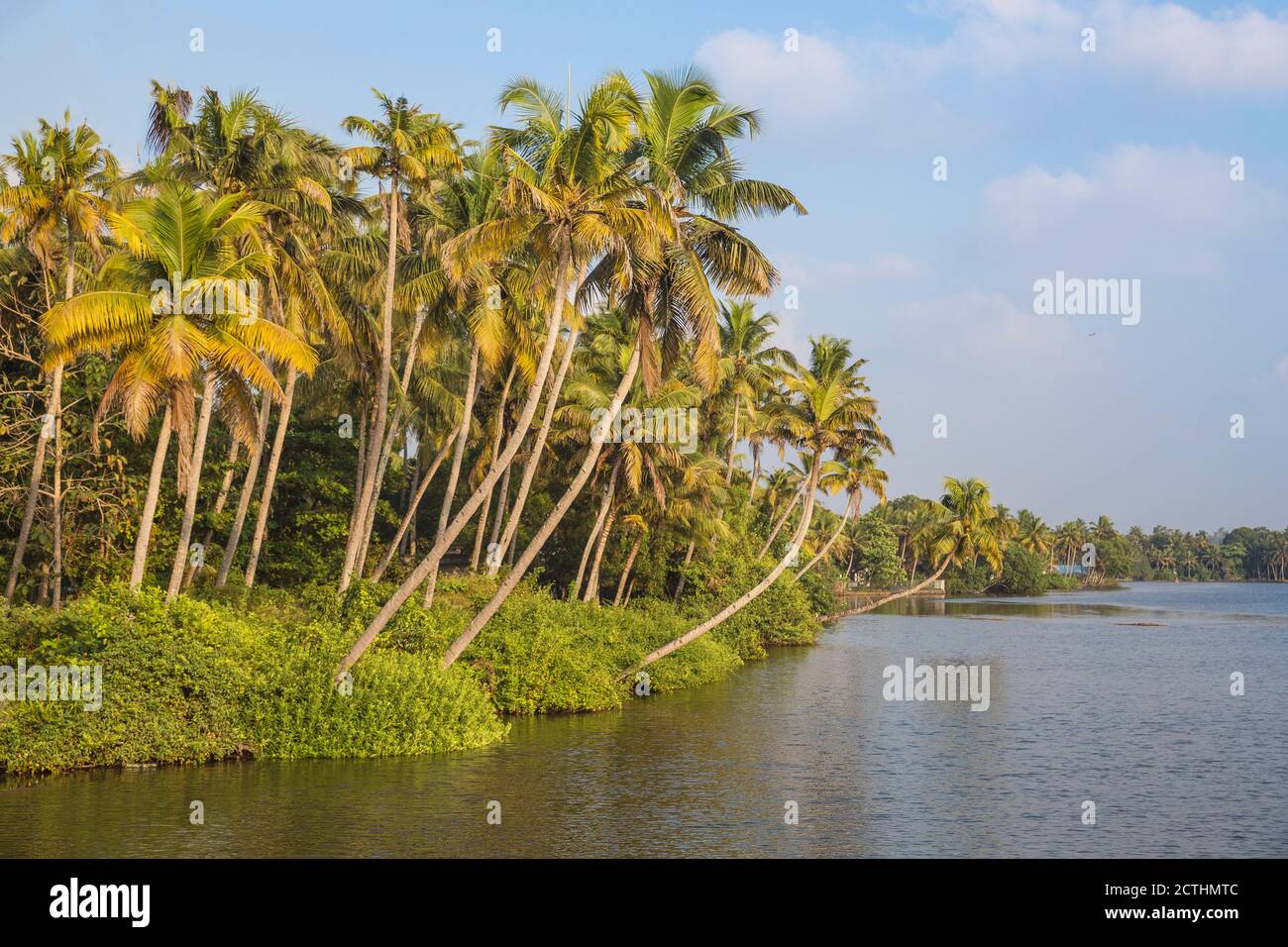 Kollam backwaters hi-res stock photography and images - Alamy