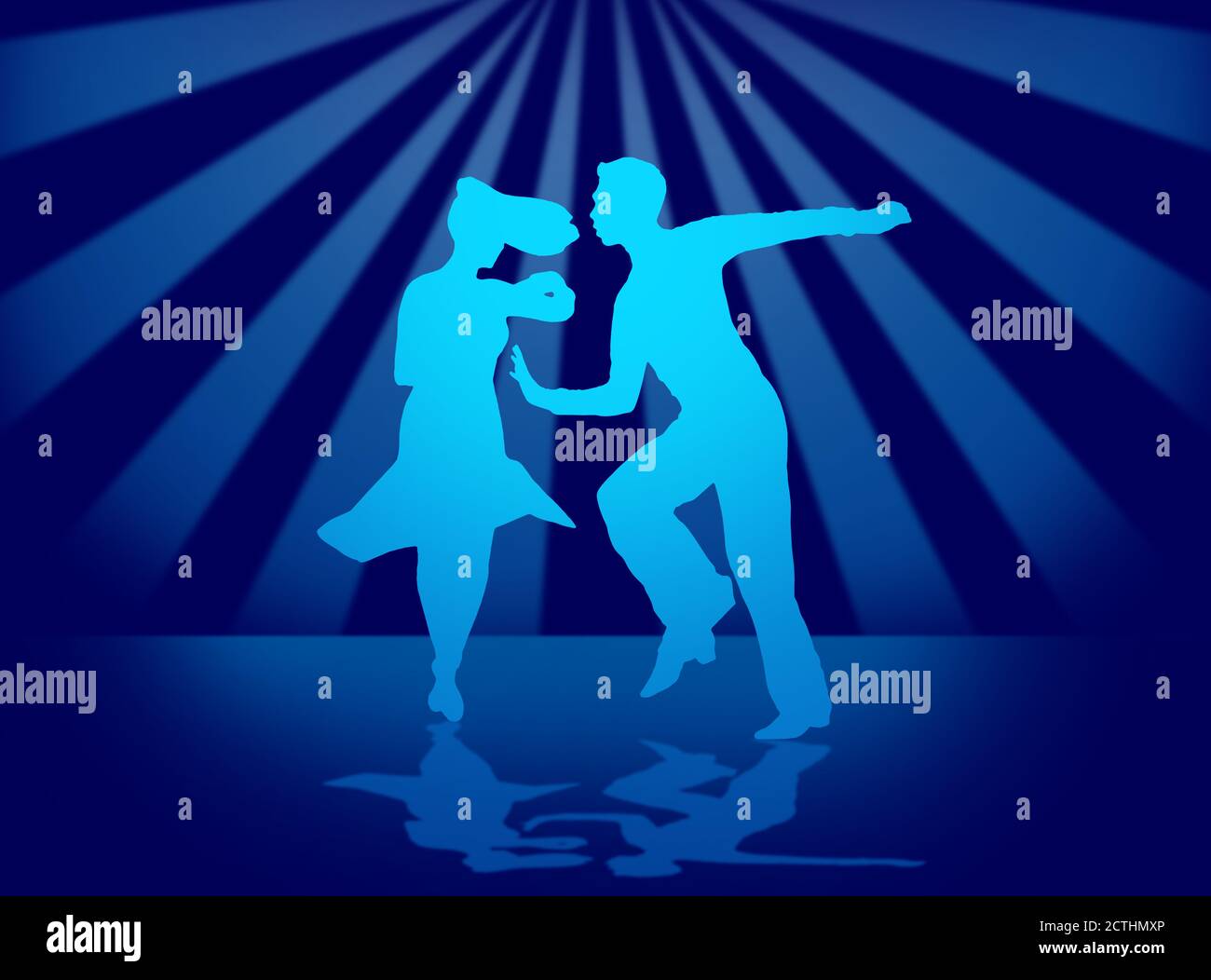 Latin , Salsa Dance couple Stock Photo - Alamy