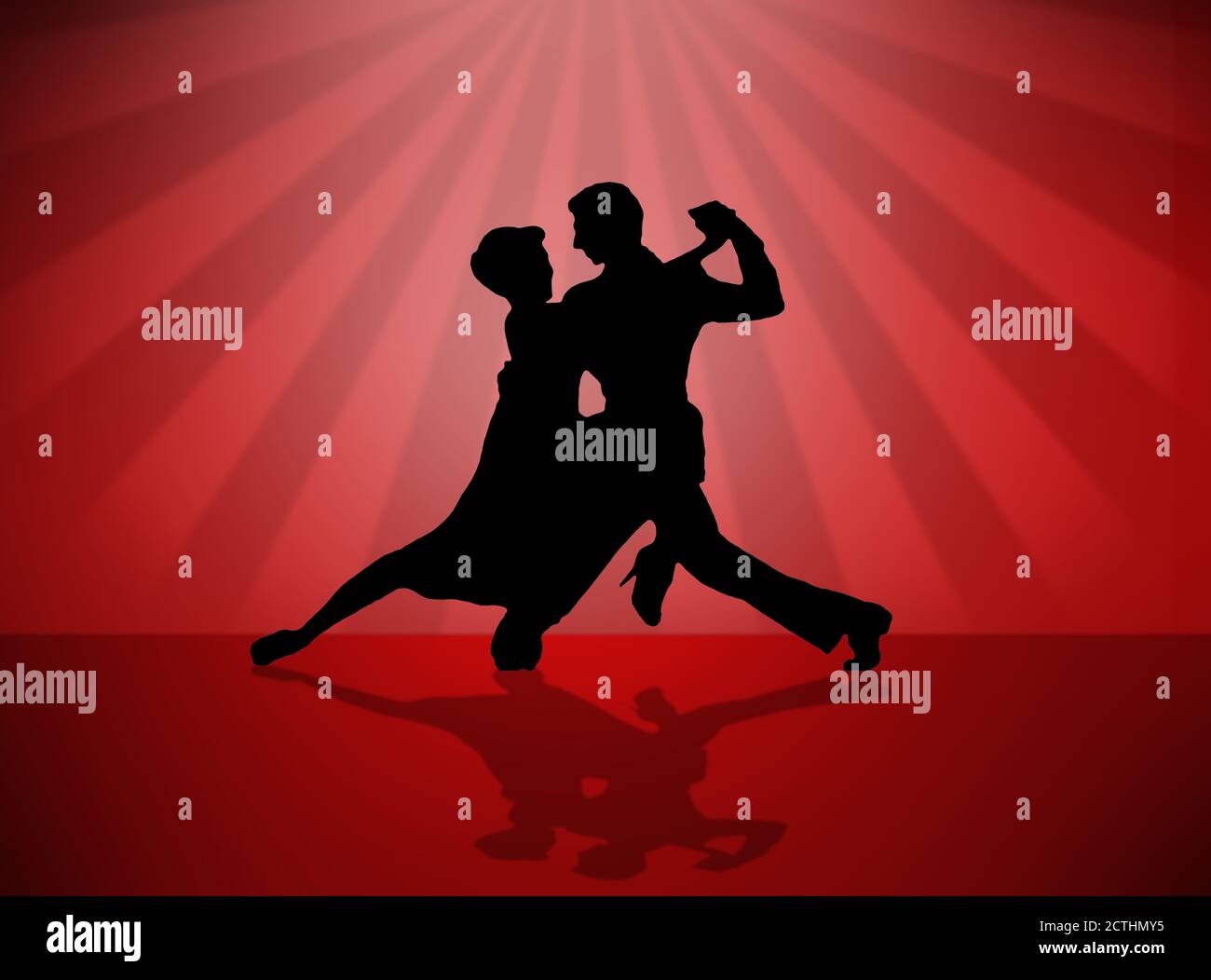 Latin , Salsa Dance couple Stock Photo - Alamy