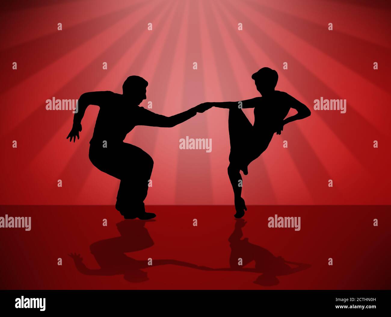 Latin , Salsa Dance couple Stock Photo - Alamy