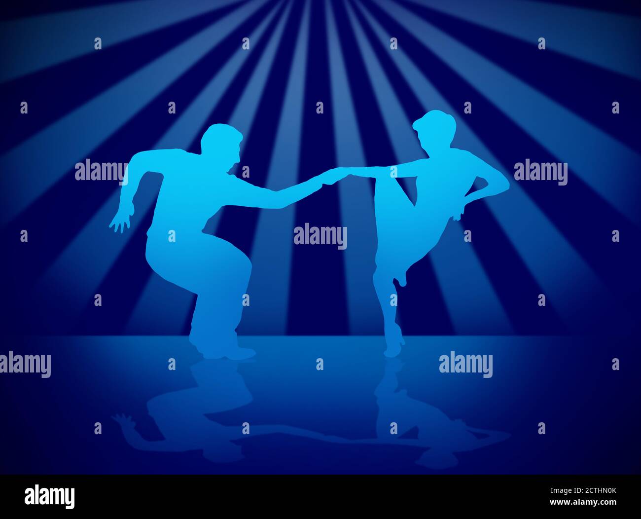 Latin , Salsa Dance couple Stock Photo - Alamy