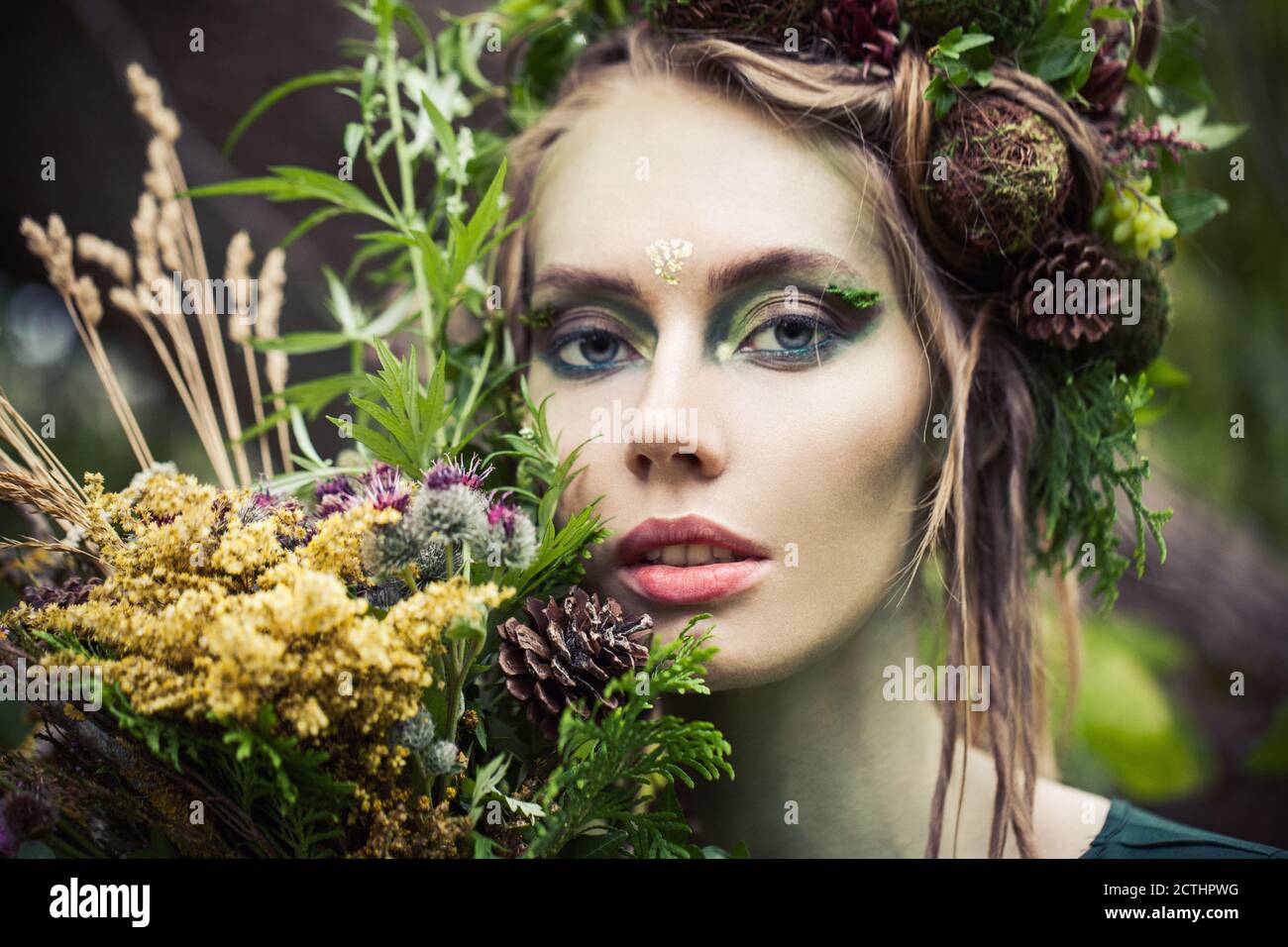 Flower Nymph Makeup
