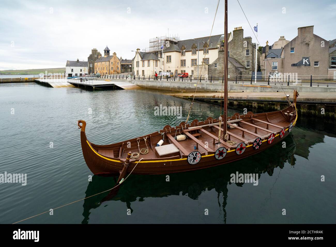 Replica longboat hi-res stock photography and images - Alamy