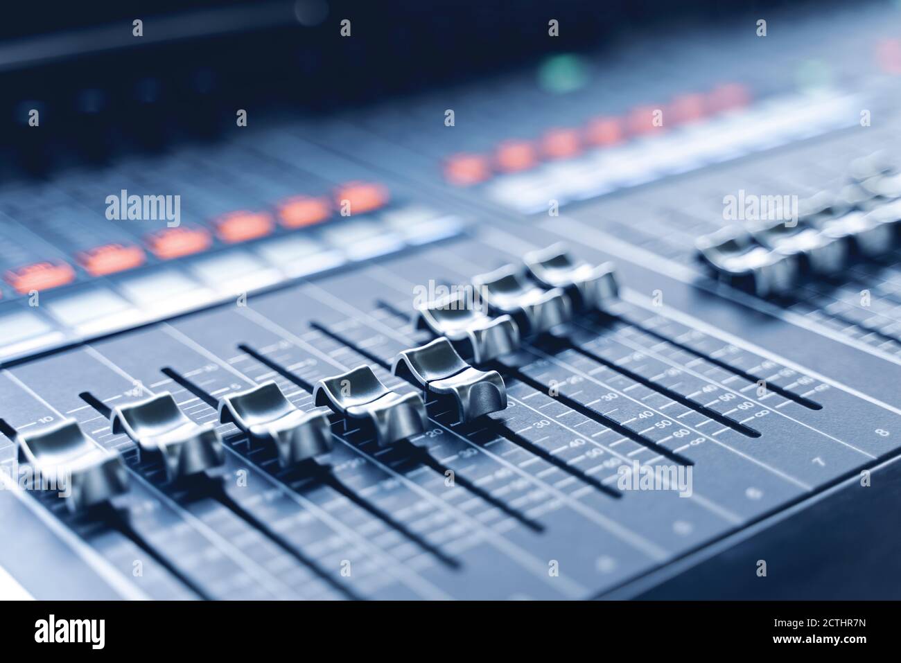 professional concert mixing console is equipped with high-precision and ...
