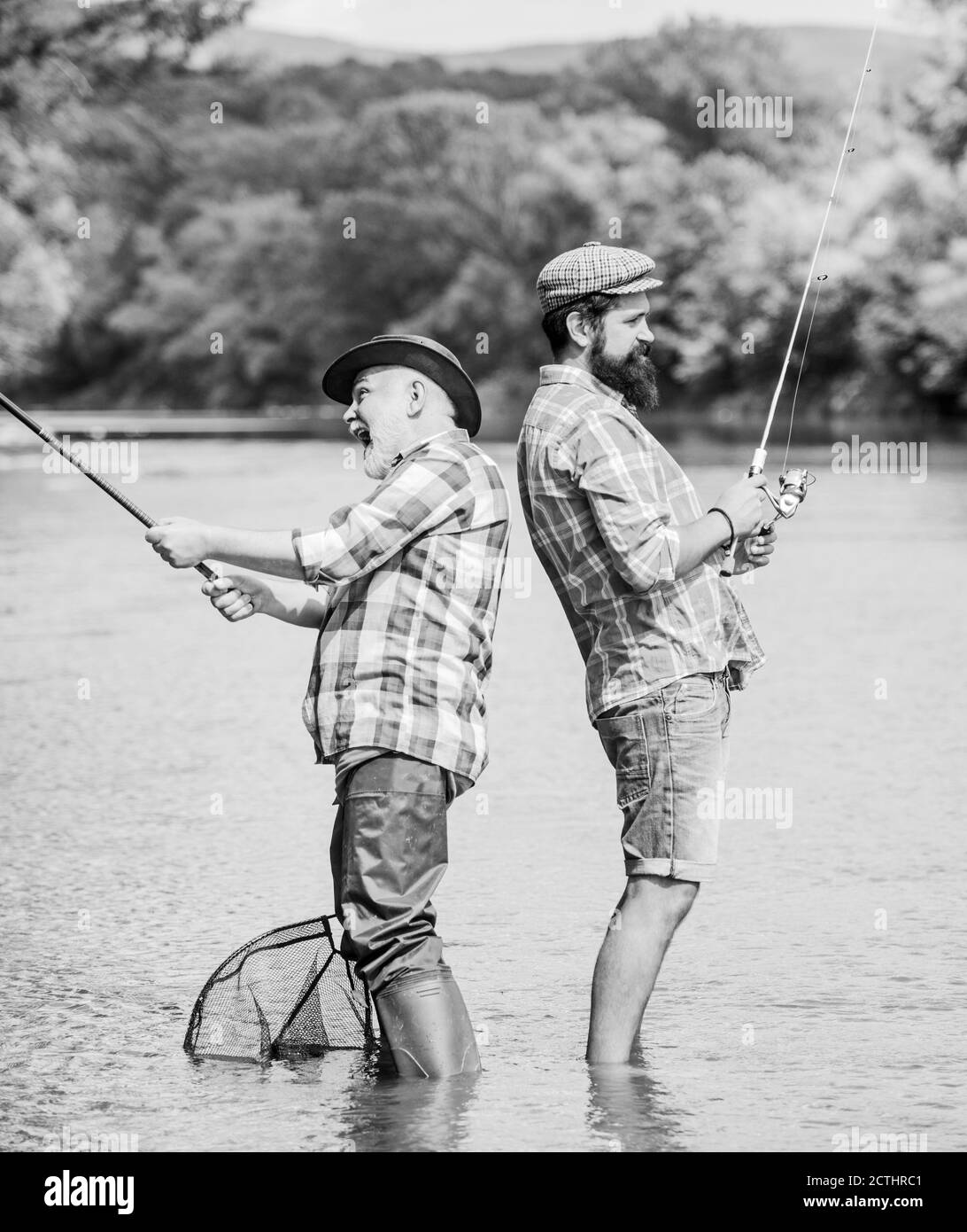 generations. summer weekend. mature men fisher. male friendship. family ...
